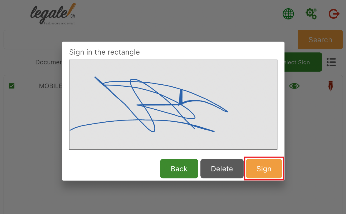 Choose the type of signer in the workflow – legale.io